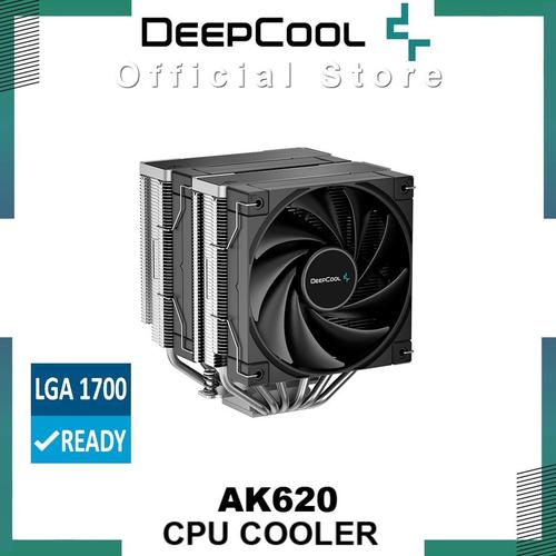 Jual DEEPCOOL AK620 2x 120mm High Performance Dual Tower CPU Cooler Fan ...