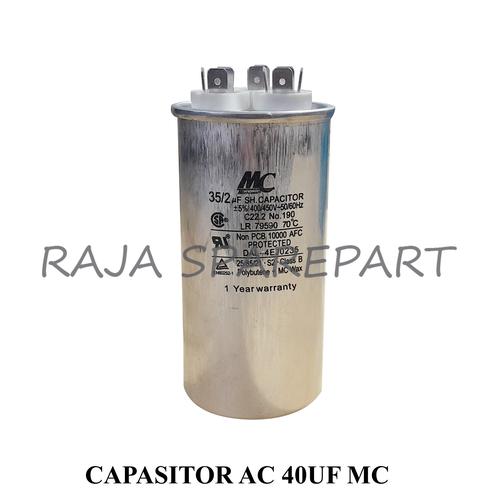 Jual CAPACITOR AC MERK MC 40UF/KAPASITOR/CAPASITOR AC 40UF MC - Kota ...