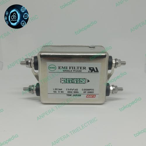 Jual Emi Filter TDK 1Phase 10A 250vac Noise Filter 1Phase 10A 250vac ...