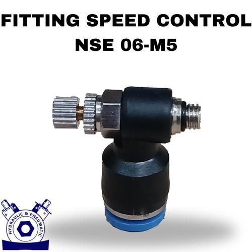 Jual NSE 06-M5 BLUE NEPEL SPEDD CONTROL SELANG 6MM DRAT M5 - Jakarta ...