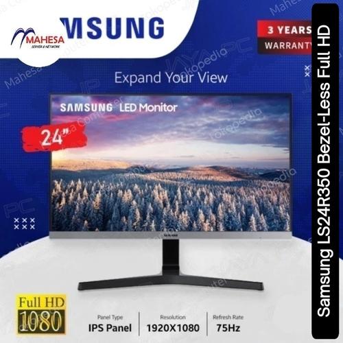 Promo Monitor Samsung 24" Inch FHD LED IPS Gaming LS24R350 S24R350 ...