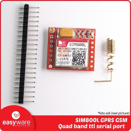 Jual SIM800L SIM800 GPRS GSM MINI BREAKOUT MODULE - Kota Surabaya ...