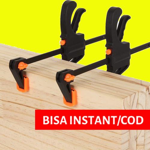 Jual Speed Squeeze Ratcheting Clamp Penjepit Kayu Uk 4 Inch - Jakarta ...