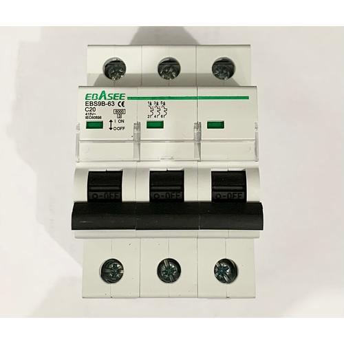 Jual MCB Ebasee EBS9B 3P 4A 6A 10A 16A 20A 25A 32A 40A 50A 63A - 32A - Kota Surabaya - Sura ...