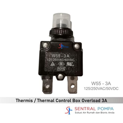 Jual Thermis / Thermal Overload W55 - 3A 3 Ampere - Kota Bandung ...