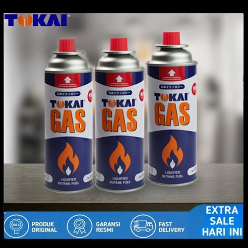 Jual NEW 3PCS TOKAI GAS KALENG 235G (PENJUALAN KHUSUS PULAU JAWA ...