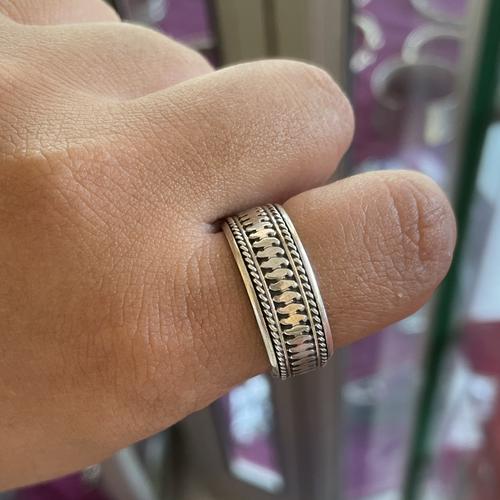 Jual Cincin Ring Perak Silver Bali spinning Putar arus Asli 925 - Kab ...