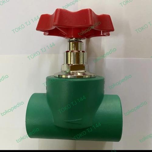 Jual gate valve ppr 3/4"inch 25mm / stop kran ppr merk lesso 3/4"inch ...