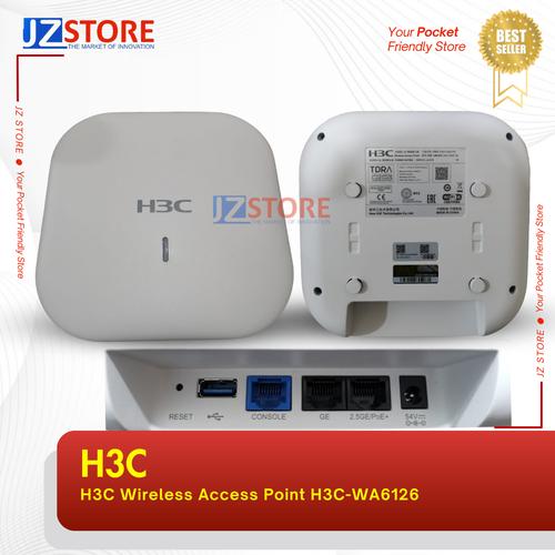 Jual H3C WA6126 AX5400 WiFi 6 Dual Band Wireless Ceiling Access Point - Kota Medan - JZTECH.ID ...