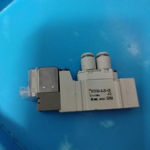 Jual solenoid valve 24v SMC SY3120-5LZE-C6-F2 2 Position Single SY Series - Jakarta Barat ...