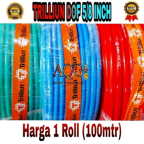 Jual Terbaik SELANG AIR ELASTIS TEBAL 2MM TRILLIUN DOF 5/8 INCH HIGH - Biru Donker, 100mtr 5/8 ...