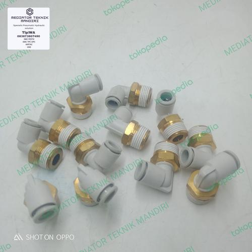 Jual FITTING ELBOW SMC KQ2L06-02AS HOSE 6MM DRAT 1/4"in - Jakarta Barat - MEDIATOR TEKNIK ...