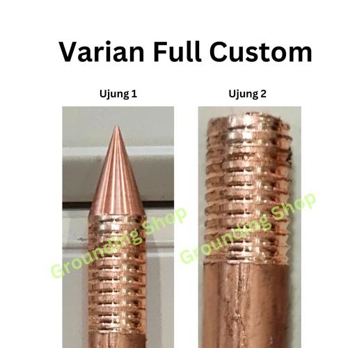 Jual Grounding Rod 5/8 x 4 Meter / Stik Copper Rod Asli Tembaga - Full ...