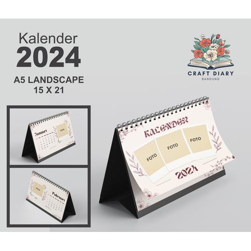 Jual Kalender Meja / Kalender Duduk CUSTOM - Landscape - Kota Bandung ...