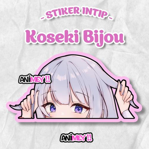 Jual Stiker Intip Koseki Bijou / Sticker Anime Waterproof - 1, BIG ...