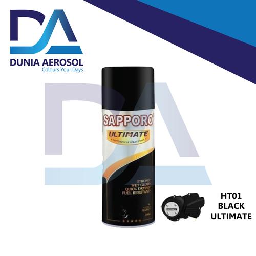 Jual Cat Semprot Sapporo Ultimate Hi Temp Black HT01 Black Ultimate - Kota Bekasi - DUNIA ...