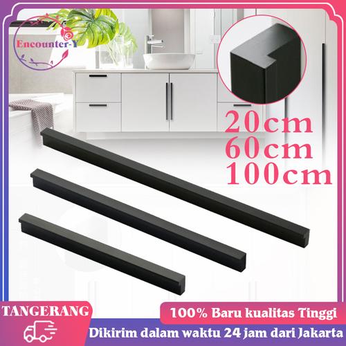 Jual 1 Meter Handle Laci Minimalis Handel Pintu Lemari Handle Lemari ...