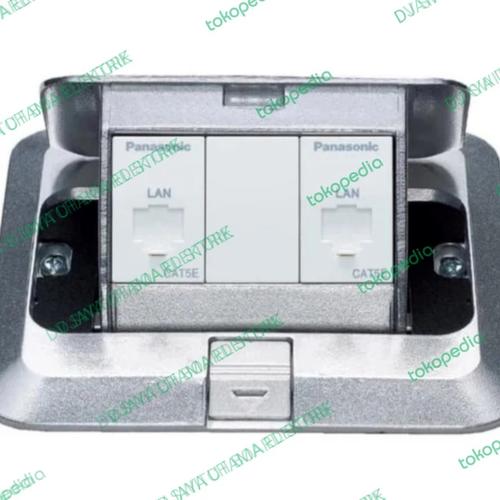 Jual Stop Kontak Lantai + Modul Data Cat.5 E Ganda DU6955JTK-1 ...