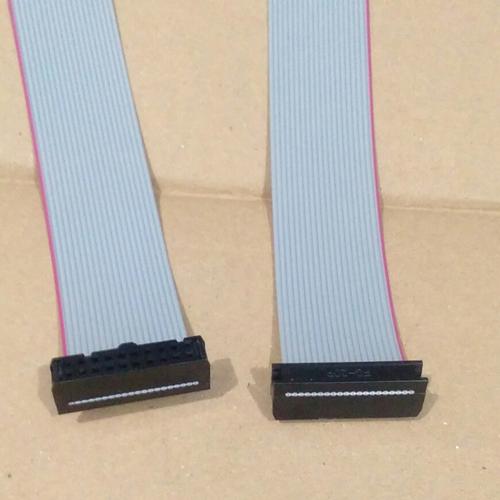 Jual 80cm Cable Data 20pin 20 pin Flat cable + IDC Socket female 20p 80 ...