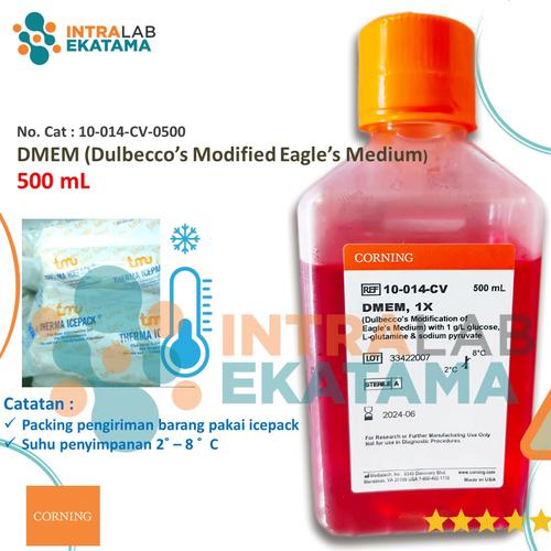 Jual DMEM (Dulbecco’s Modified Eagle’s Medium), (10-014-CV), 500mL ...