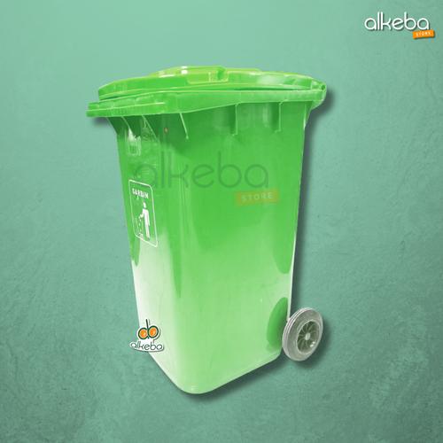 Jual Tempat Sampah besar roda 240 L merk Garbin / dust bin sulo 240 L Hijau - Jakarta Timur ...