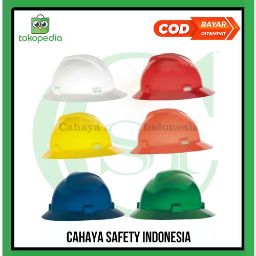 Jual Helm Safety Proyek MSA Lokal Fasetrack + Chain Strap - Putih ...