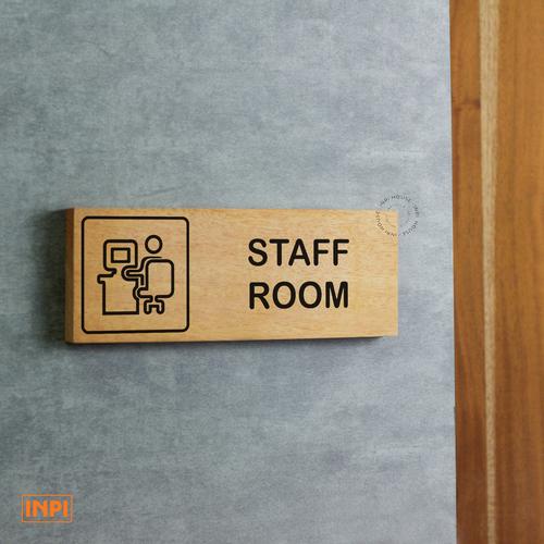 Jual staff room signage sistem - wall sign - door sign - Kota Bandung ...