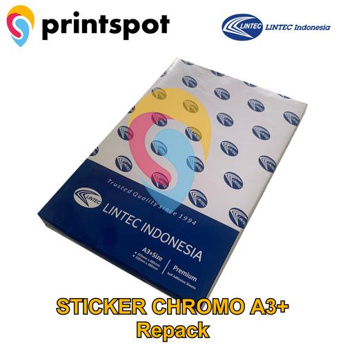 Jual Lintec Sticker Label Chromo Bontak stiker kromo Glossy A3+ Repack ...