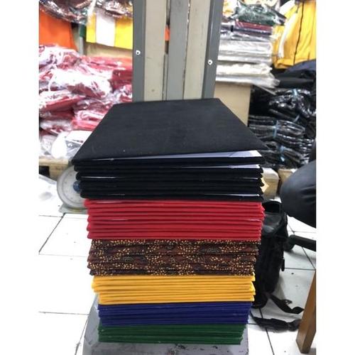 Jual map beludru A4 Map kantor map sekolah stok ready - Hitam, 21 x 31 ...