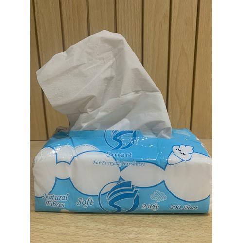 Jual tissue yukinawa soft tissue halus 2 ply 200 sheet - biru 200 sheet ...