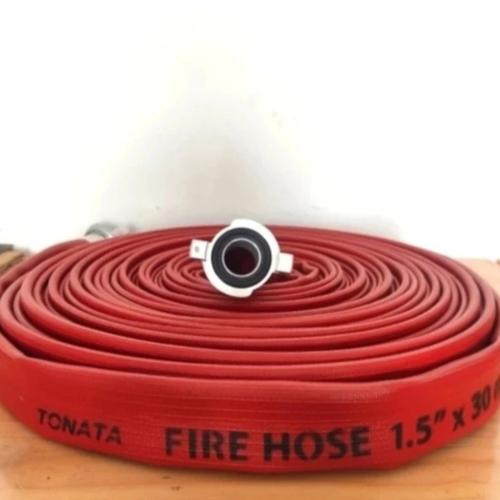 Jual FIRE HOSE RUBER VDH MERK TONATA 1,5" x 20 M / SELANG PEMADAM ...