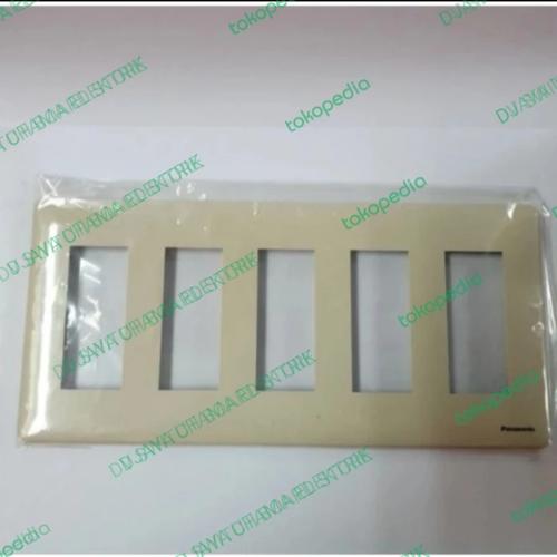 Jual Frame Saklar 5 Gang 15 Device WNJ6015 Panasonic - Jakarta Pusat ...