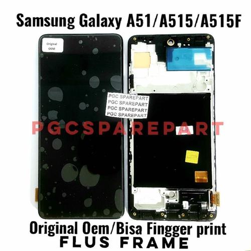 Jual Ori Oem LCD Touchscreen Fullset + Frame Samsung Galaxy A51 4G/A515 ...
