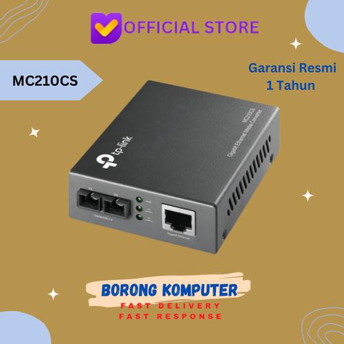 Jual TP-LINK Gigabit Ethernet Media Converter MC210CS - Jakarta Barat ...