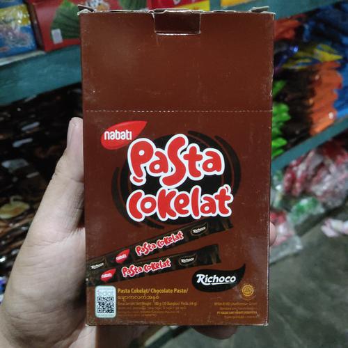 Jual pasta cokelat nabati richoco / nabati pasta chocolate richoco ...