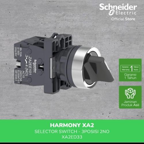 Jual Selektor Selector Switch Schneider 22mm 2 Posisi 1NO XA2ED21 - 3 ...