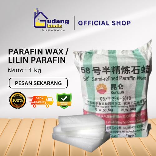 Jual Parafin Wax / Lilin Parafin 1 Kg - Kota Surabaya - Gudang Kimia Surabaya | Tokopedia