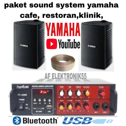 Jual Paket Sound System Yamaha Cafe Atau Restoran Kantor 2 Unit Speaker ...