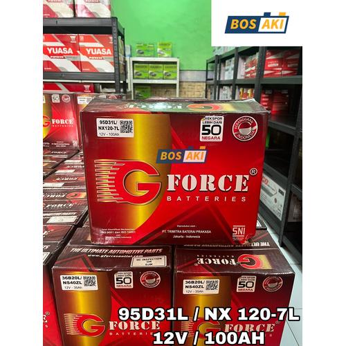 Jual Aki Basah Konvensional JEEP CJ7 DIESEL G FORCE 95D31L / NX 120-7L - Kota Tangerang - BosAki ...