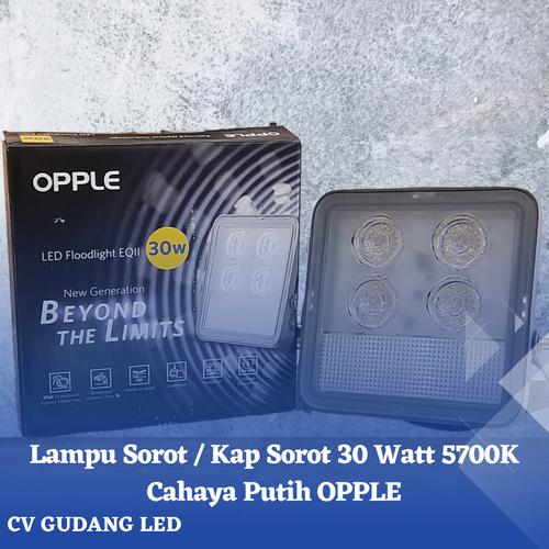 Jual Lampu Sorot / Kap Sorot 30 Watt 5700K Cahaya Putih OPPLE - Kab ...
