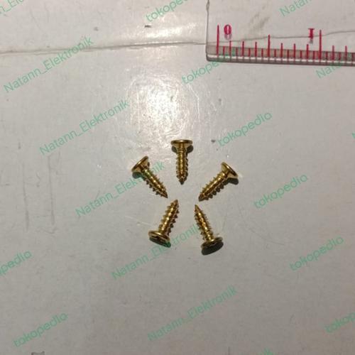 Jual 3076 sekrup baut kecil mini m3 3mm m 3 mm 10mm 2x10 2*10 pengait ...