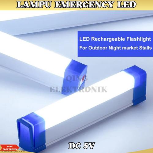 Jual Lampu Emergency LED Lampu Panjang T5 Multifungsi Baterai Usb - 40W ...