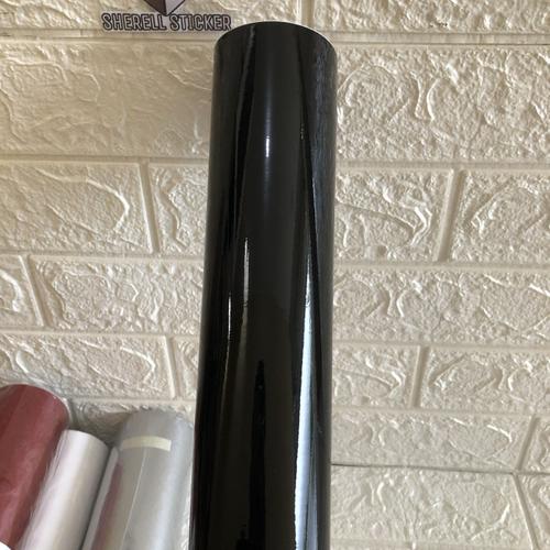 Jual (harga 1 roll) skotlet hitam glossy scotlite profix vinyl premium ...