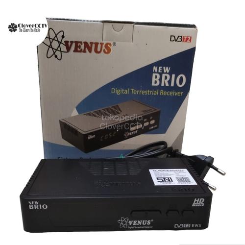 Jual Set Top Box STB VENUS NEW BRIO DVB-T2 Receiver TV Digital ...