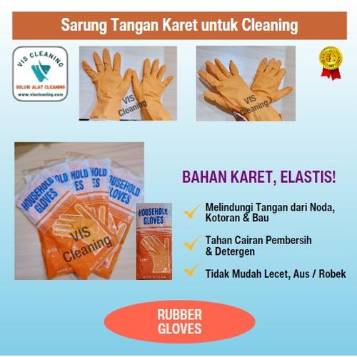 Jual Sarung Tangan Karet merk Salvatex untuk Janitor / Cleaning ...
