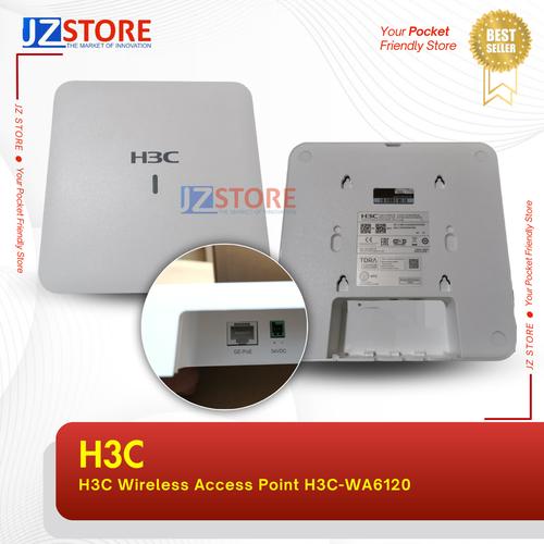 Jual H3C WA6120 AX1800 WiFi 6 Dual Band Wireless Ceiling Access Point - EWPAM1HPOE - Kota Medan ...
