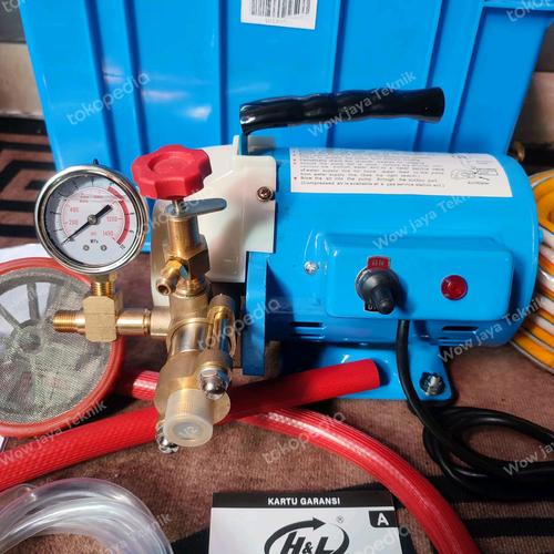 Jual TES pump electric H & L 60 BAR ALAT CANGGIH tes tekanan pipa ...