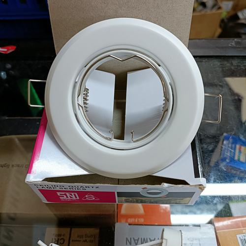 Jual Kap Lampu mr16 Holylux HL-110 Ceiling Quartz Spotlight MR16 - Kota ...