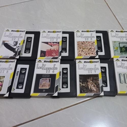 Jual kaset LED ZEPPELIN complete story rockline team queen deep purple ...
