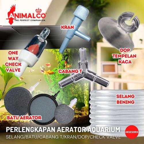 Jual PERLENGKAPAN AERATOR /BATU/ SELANG/ CHECK VALVE/ T-SELANG / DOP ...